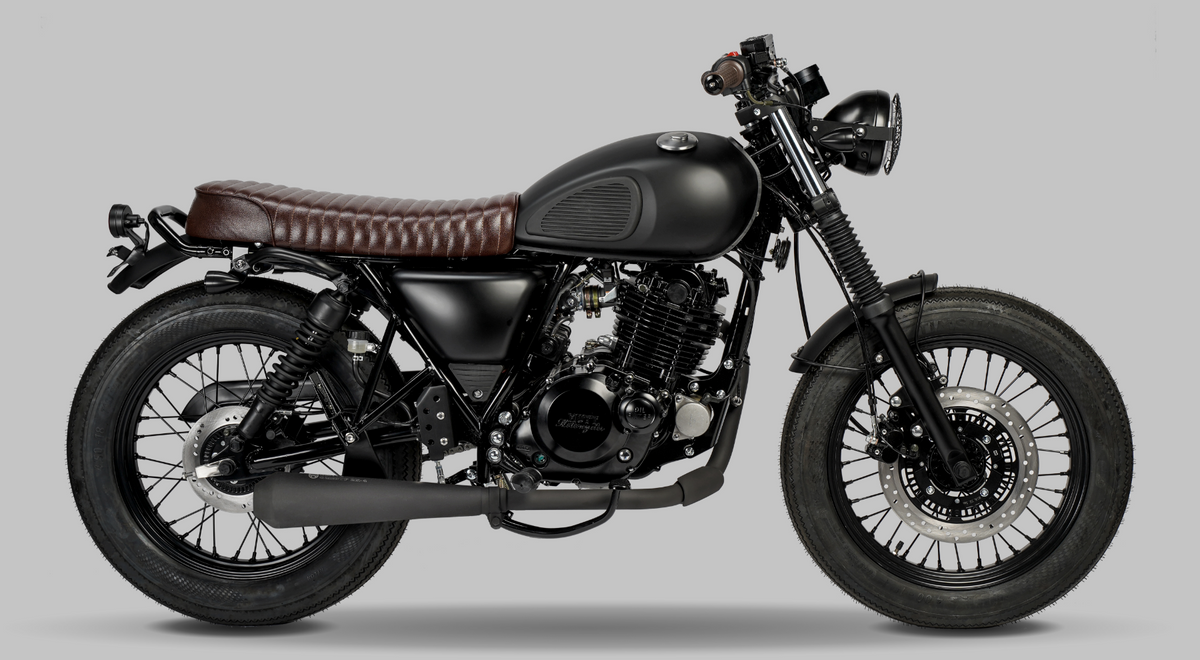Mongrel 250cc Matt Black | Mutt Motorcycles AU